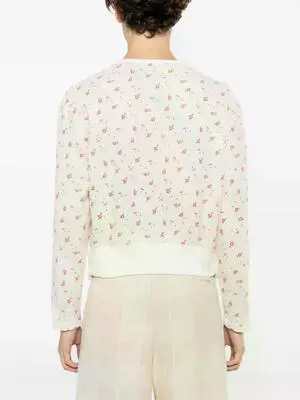 YOUNG N SANG Floral-print Cardigan