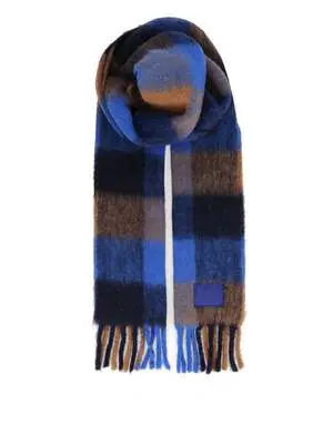 Paul Smith Alpaca-blend Scarf - Blue