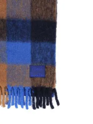 Paul Smith Alpaca-blend Scarf - Blue
