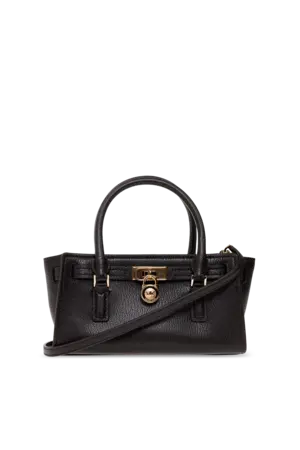 Michael Kors Leather Handbag ‘hamilton Moderne - Brown