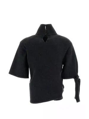 Jacquemus The Fiocco Knit Sweater - Grey