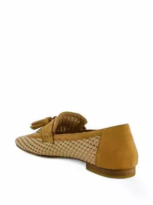 CORINA Tassel-detail Mesh Loafers