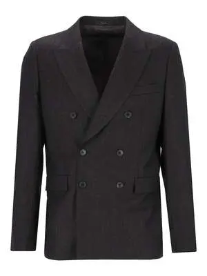 Paul Smith Double-breasted Wool And Cashmere Blazer