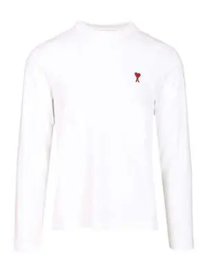 AMI Paris Long-sleeved T-shirt - White