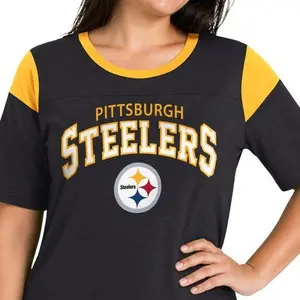 STARTER Pittsburgh Steelers Linebacker Slub T-shirt