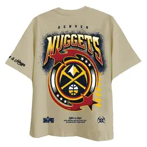 TWO HYPE Denver Nuggets Drip & Dime Elevated Drop Shoulder T-shirt