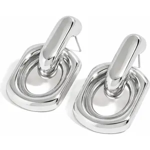 ALAIS BRANCHE Mila Drop Earrings Silver