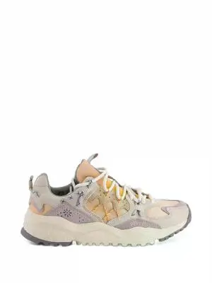 FLOWER MOUNTAIN Yamabushi Panelled Sneakers - Neutrals