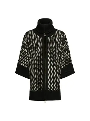 ELENA MIRO` Kimono Cape
