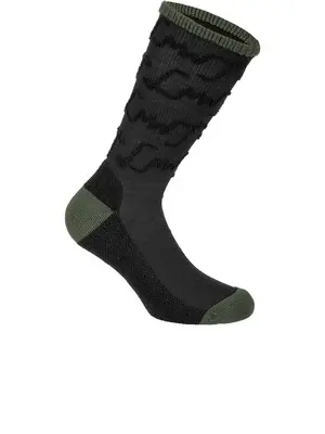 LAMUNT Martha Cozy Long Socks - Black