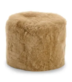 WEICH Royal Alpaca Lio Pouf - Brown