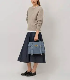 Mulberry Suede Alexa Cross-body Bag