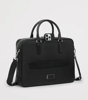 Tumi Medium Leather Turin Leonzo Briefcase