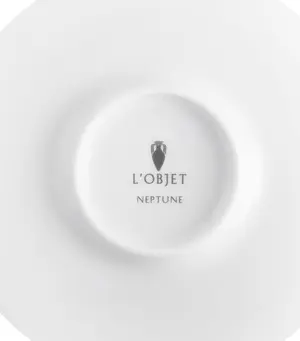 L'Objet Porcelain And Neptune Espresso Cup And Saucer