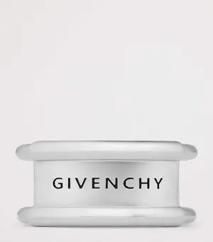 Givenchy Safety Pin Logo Ring