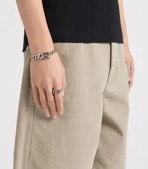Givenchy Brass Chain G Ring