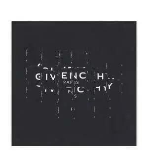 Givenchy Cotton Photographic Negatives Scarf - Black