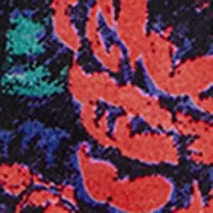Givenchy Silk Floral Tie - Navy