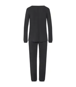 Hanro Cotton Franca Pyjama Set - Grey