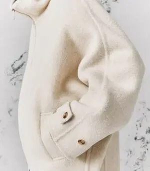 Marella Wool-alpaca Zip-up Coat