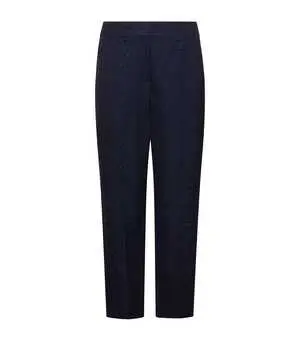 Marella Moiré Straight Trousers