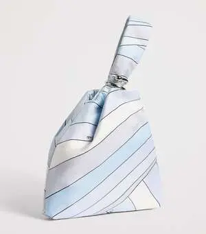 Emilio Pucci Silk Iride Top-handle Bag