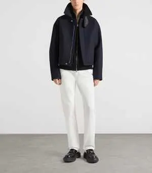 Givenchy Wool Oversized-collar Jacket