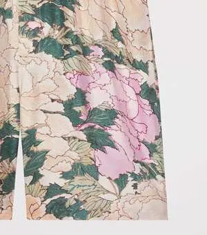 Givenchy Silk Floral Shorts - Beige