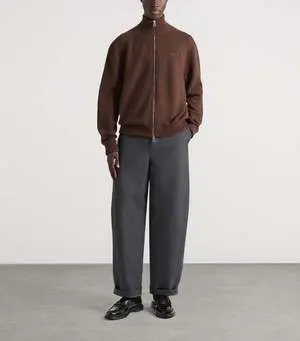 Givenchy Wool-silk Couture Seam Trousers