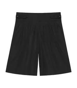 Givenchy Cotton Poplin Bermuda Shorts - Black