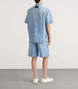 Givenchy Couture Seam Denim Shorts