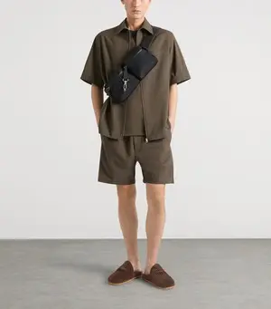 Givenchy Elasticated Couture Seam Shorts