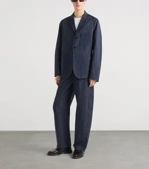 Givenchy Stripe Couture Seam Trousers