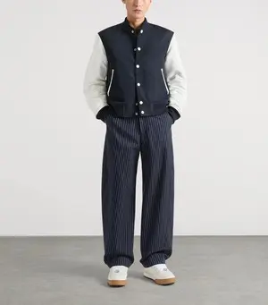 Givenchy Stripe Couture Seam Trousers