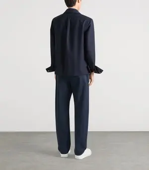 Givenchy Wool Trompe-l'oeil Shirt