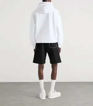 Givenchy Fleece Couture Seam Shorts