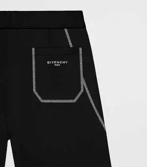 Givenchy Fleece Couture Seam Shorts