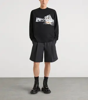 Givenchy Cotton Printed Long-sleeve T-shirt