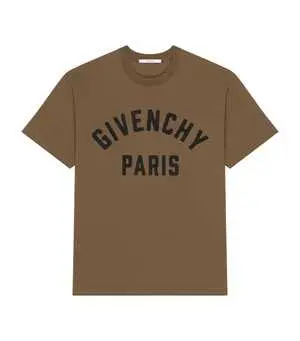 Givenchy Cotton Logo T-shirt - Beige