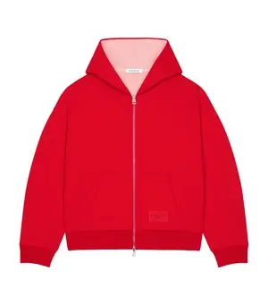 Givenchy Scuba Couture Seam Zip-up Hoodie