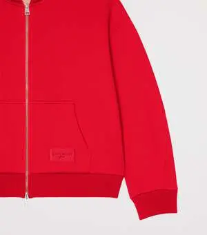 Givenchy Scuba Couture Seam Zip-up Hoodie