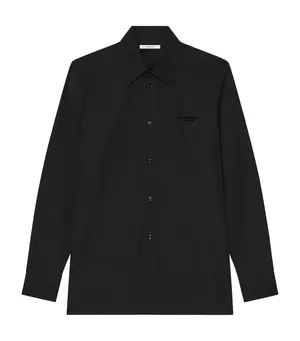 Givenchy Cotton Poplin Logo Shirt