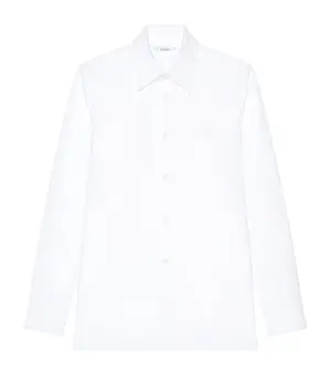 Givenchy Cotton Poplin Logo Shirt