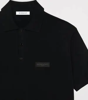 Givenchy Cotton Couture Seam Polo Shirt