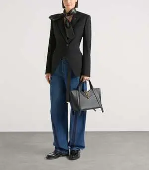 Givenchy Wool-mohair Wrap Blazer