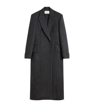 Givenchy Wool Longline Coat