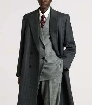 Givenchy Wool Longline Coat