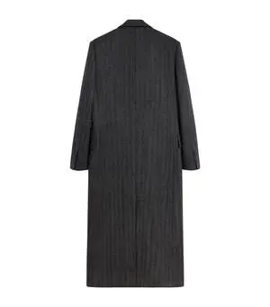Givenchy Wool Longline Coat