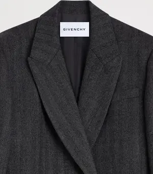 Givenchy Wool Longline Coat