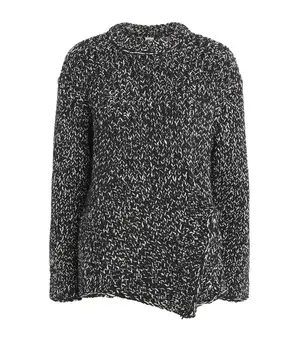 TOTEME Wool-silk Flecked Sweater